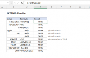 Excel ISERR function | Exceljet